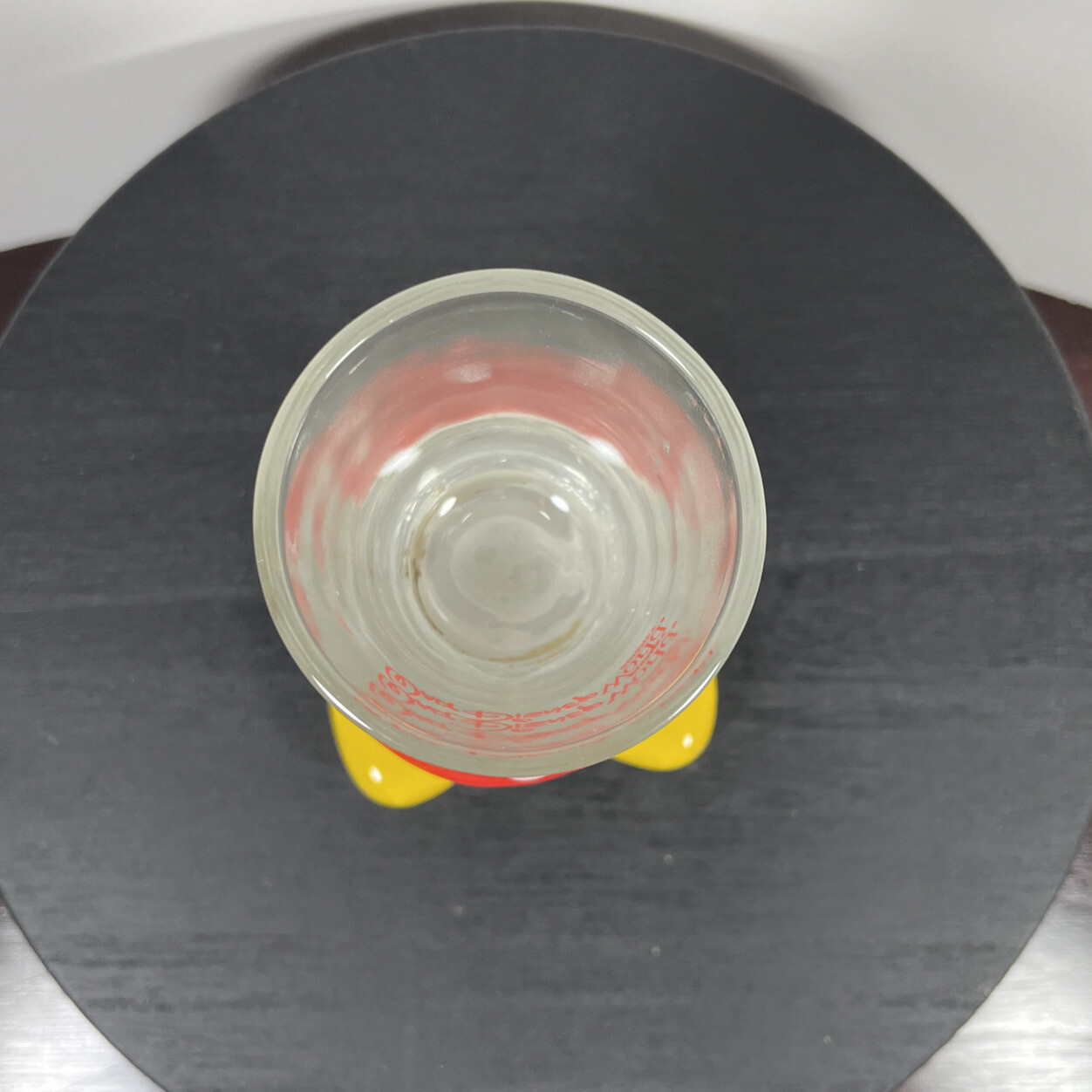 Disney Minnie Mouse Shot Glass Legs Feet Skirt Red Polka Dot Walt ...