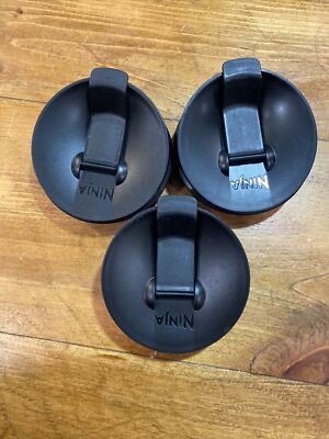 Ninja Replacement Sip & Seal Lids Nutri Ninja, Flip Top, 3.5" Lid. Lot ...