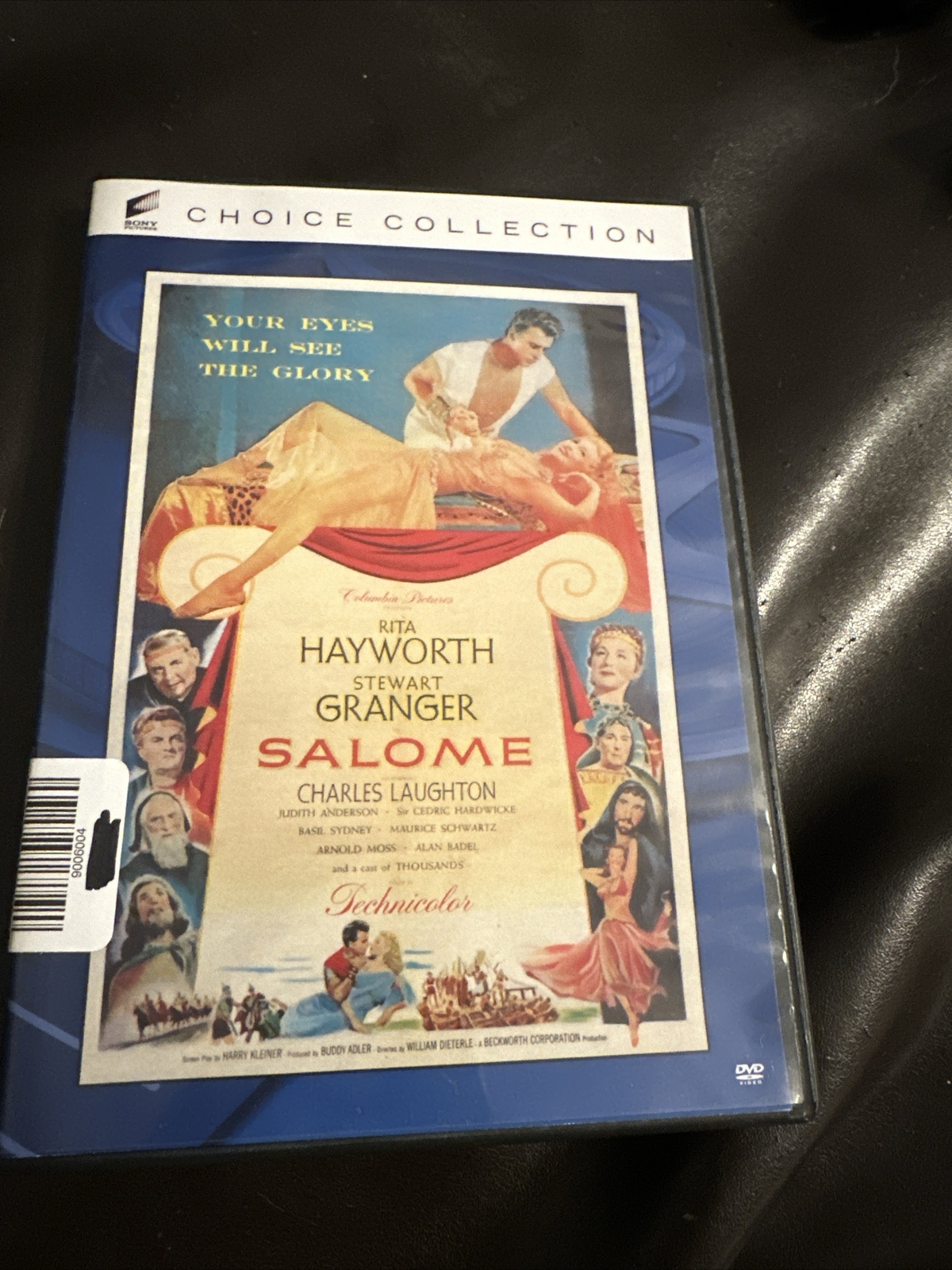SALOME 1953 DVD Movie Rita Hayworth Stewart Granger Not Rated ...