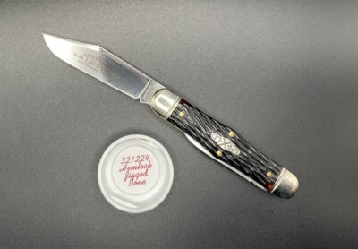 GEC #32 Engineer Black Hemlock Jigged Bone 321224 Tidioute Cutlery ...