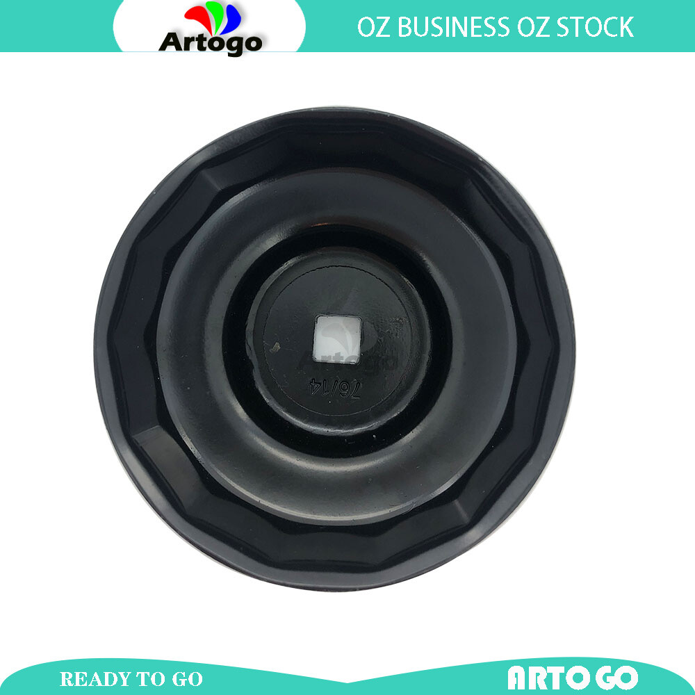 Motorcycle 14 Sides Wrench Oil Filter 74mm Diameter Fit HD FXDB Dyna ...