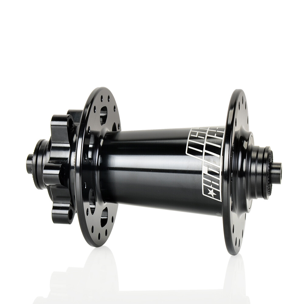 KOOZER XM490 Pro MTB Front Hub 28H 6-Bolts 72HD Disc QR Thru Axle ...