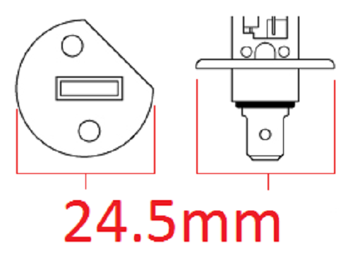 H1 70W 24 Volt Automotive Halogen Bulb 70 Watt 24V NEW | eBay