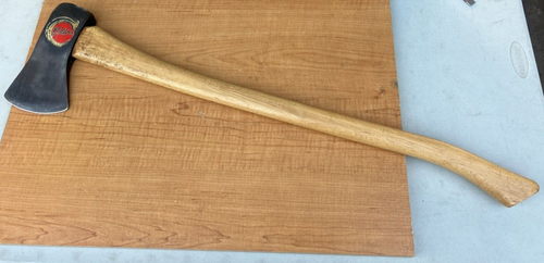 Vintage Collins Single Bit 3.5 lbs. Logging Axe w/ Original 33" Handle ...
