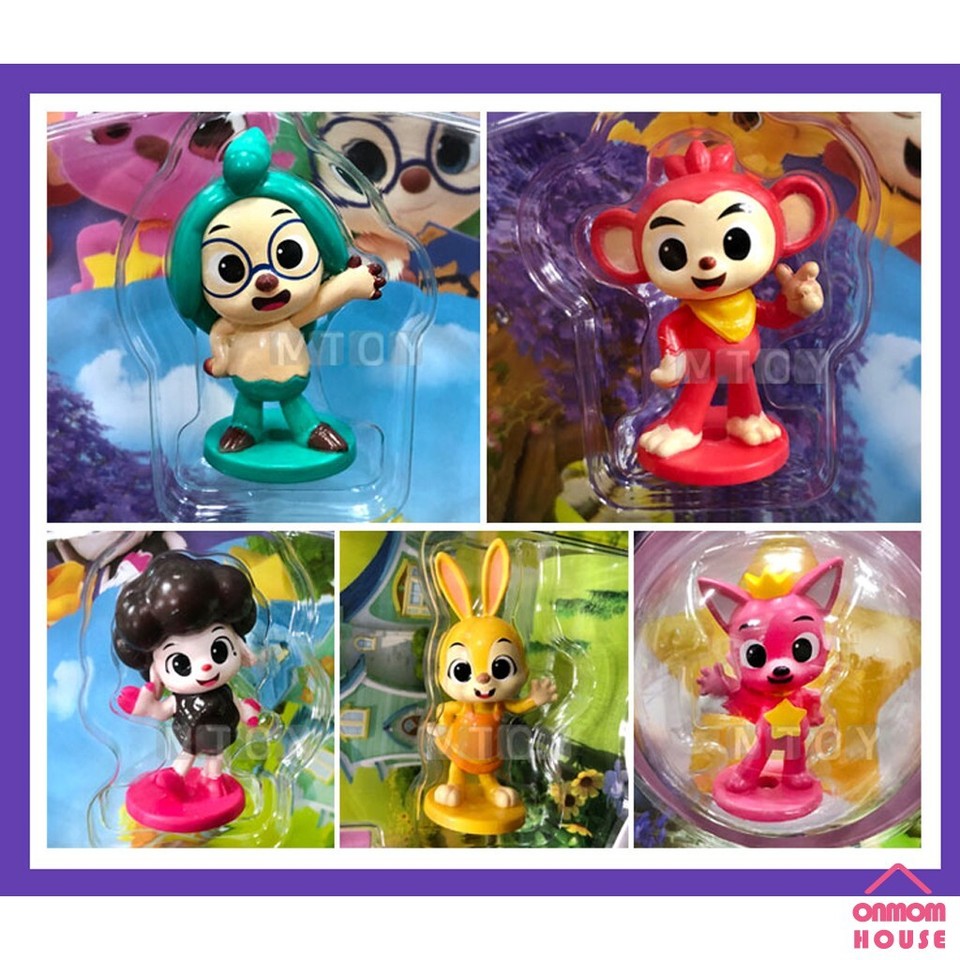 Pinkfong Detective Pinkfong Hogi Wonder Star Figure Set 6EA Korea Toy ...
