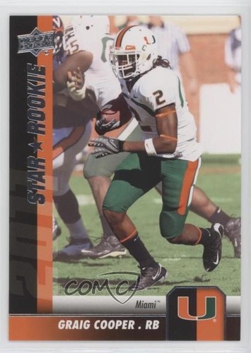 2011 Upper Deck Star Rookie Graig Cooper #78 | eBay