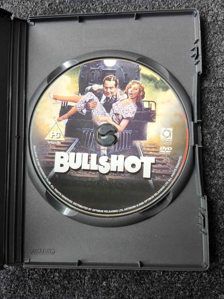 Bullshot -1983 DVD - Handmade Films UK - Alan Shearman/Billy Connolly ...