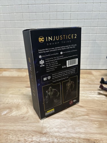 DC Injustice 2 Swamp Thing 4" Action Figure 2019 DC Comics Hiya Mini ...