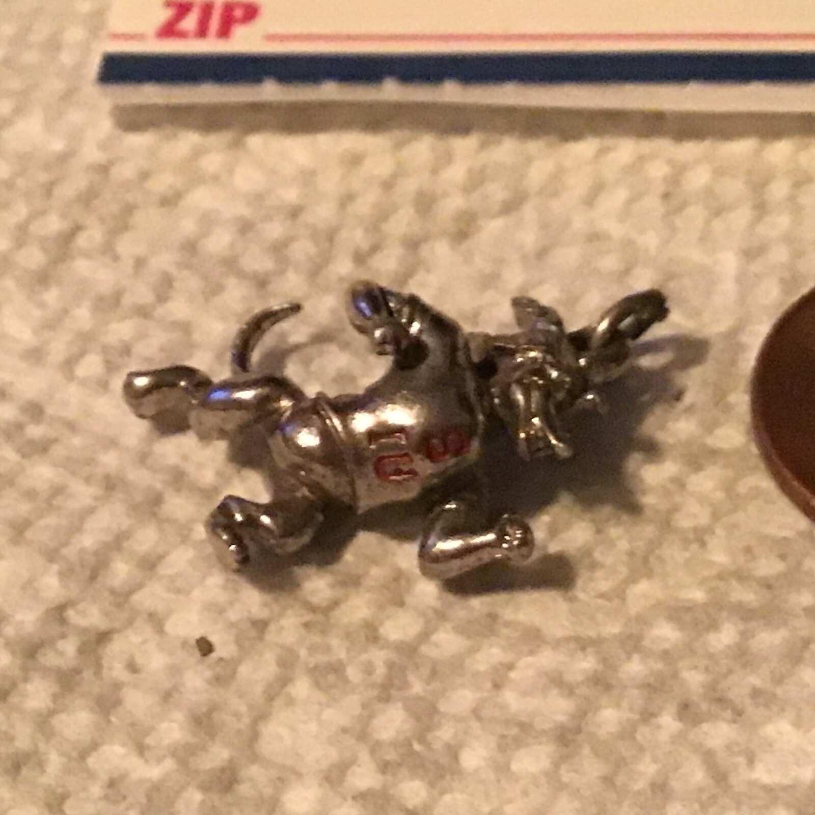 Sterling Silver Enamel Charm 3d College Mascot Reggie Redbird S ...