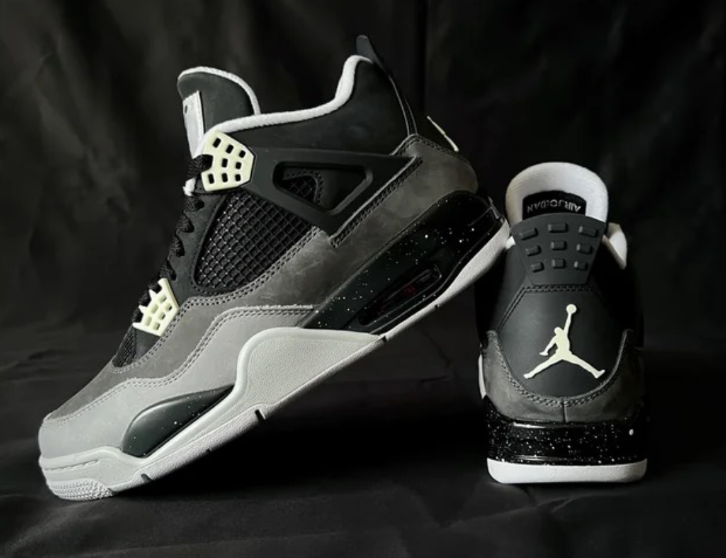 Nike Air Jordan 4 “Fear” Retro Jordan Ⅳ AJ4 “Fear” Men's 2024 NEW ...