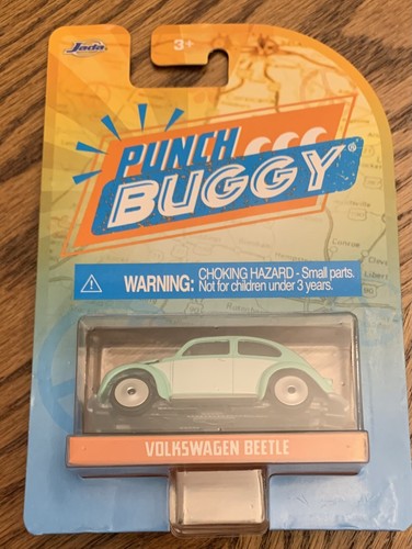 Jada Punch Buggy VW Beetle Lime/White 1/64 Diecast VOLKSWAGEN Slug Bug ...