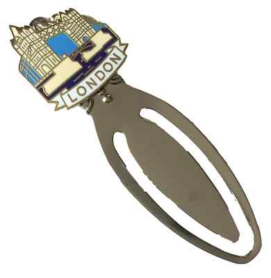 Tower Bridge London England Enamel Crested Bookmark & Gift Bag (T847 ...