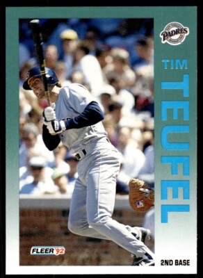 1992 Fleer Baseball Card Tim Teufel San Diego Padres #622 | eBay