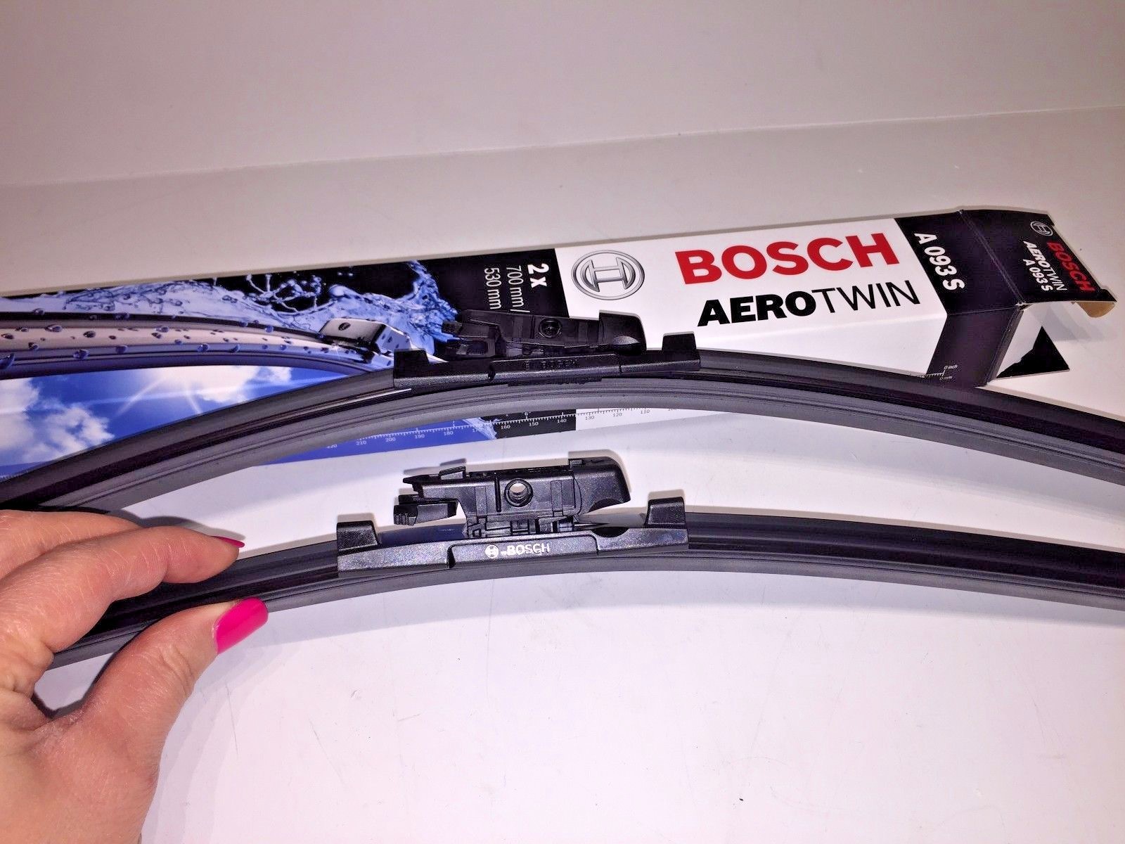 Genuine Bosch ML GL Class W164 Front Wiper Blade Set 2006-2011/ ...
