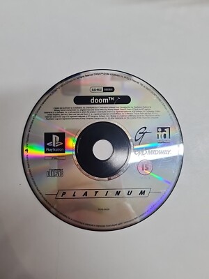 Doom PlayStation 1 Pal Disc Only | eBay UK