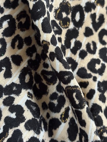 NINE WEST Women’s Sz SMaLL Animal LeoPaRD Print Tie Belt Hi Low Hemline ...