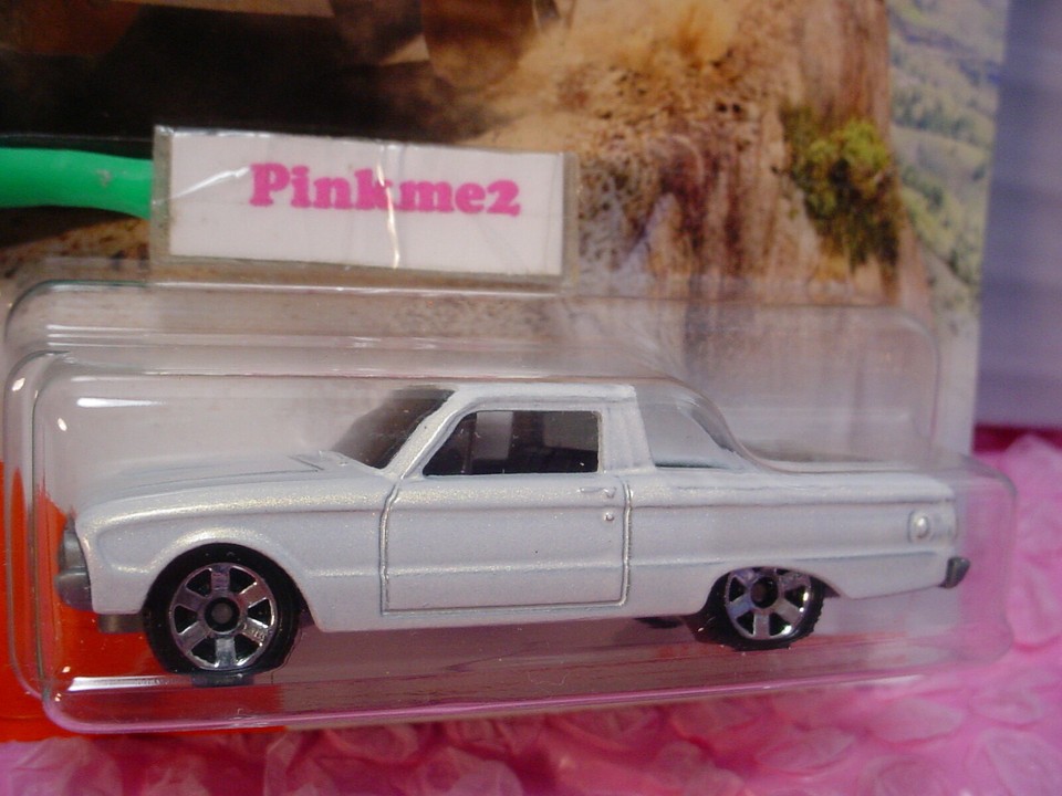 2020 Matchbox #75 '61 FORD RANCHERO ☆ white pearl; 6sp☆MBX MOUNTAIN ...
