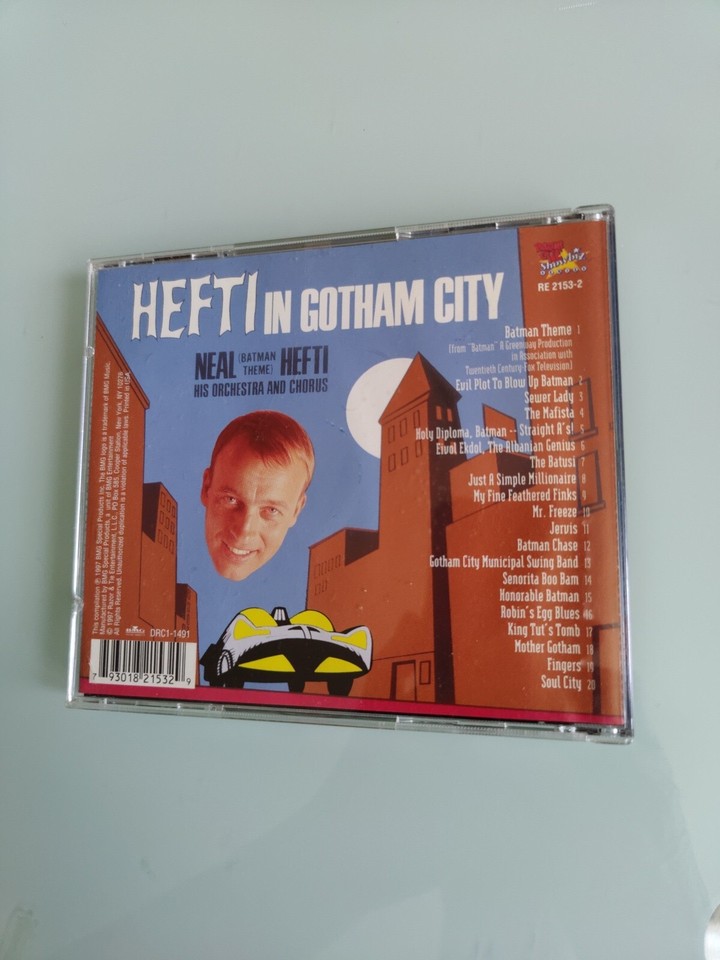 NEAL HEFTI - Batman Theme And 19 Hefti Bat Songs - CD - Soundtrack ...