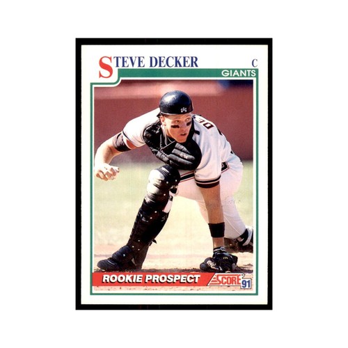 1991 Score Steve Decker Baseball Cards #710 | eBay