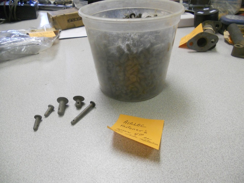 Aircraft Airloc Fasteners, assorted sizes, see photo, New old stock | eBay