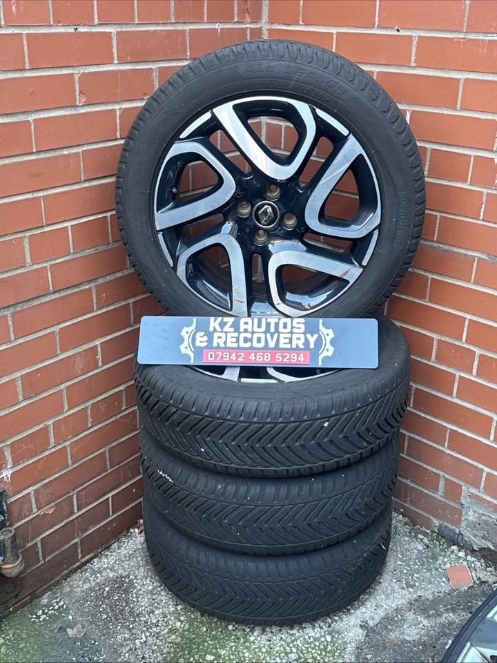 RENAULT CAPTUR MK1 X87 SET OF 4 17" ALLOY WHEELS WITH TYRES | eBay UK
