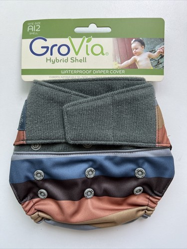 GroVia Reusable Hybrid Baby Cloth Diaper Snap Shell One Size for sale ...