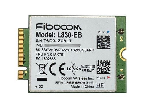 Fibocom L830-EB- 4G LTE WWAN-Modul Für Lenovo ThinkPad FRU: 01AX761 | eBay