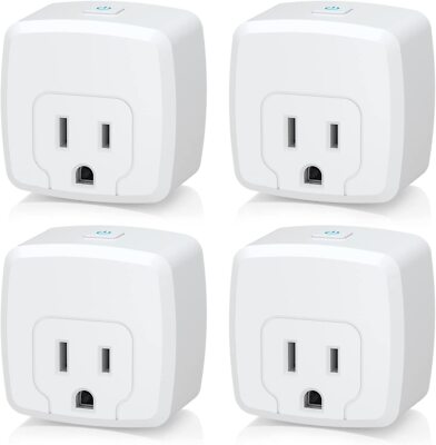 HBN Smart Plug Mini, WiFi Outlet Works with Alexa, Google Home ...