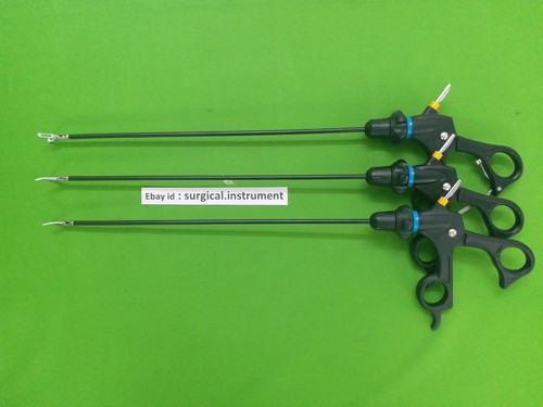 3pc Curvd Scissor Maryland Dissector & Bowel Forcep 5mmx330mm ...