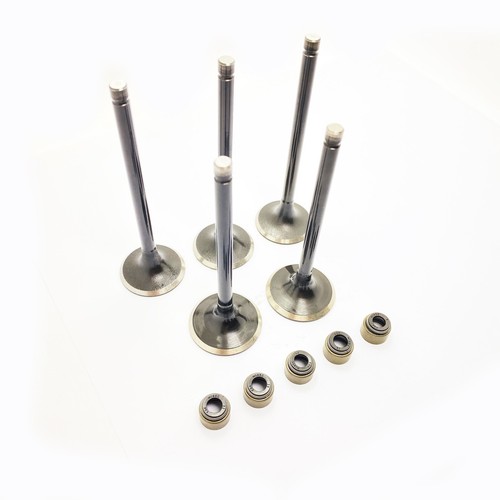 Steel Intake Exhaust Valves Valve Stem Seals Fit Yamaha Rhino Raptor ...
