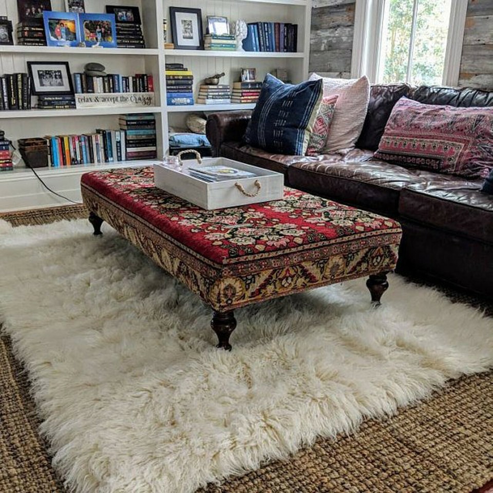 BEAUTIFUL GREEK FLOKATI RUGS. LONG 3.5" WOOL PILE. ORGANIC NATURAL WOOL ...