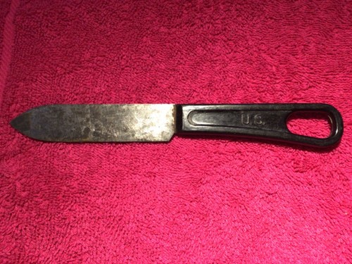 US Army Mess Kit Knife black plastic handle-7 1/4" | eBay