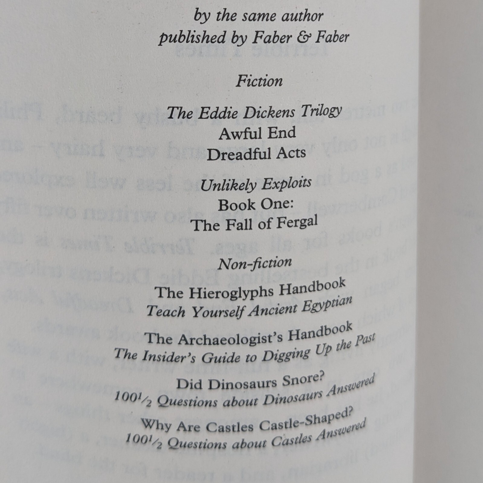 Terrible Times by Philip Ardagh; Seriously Spooky Stories by Chris ...