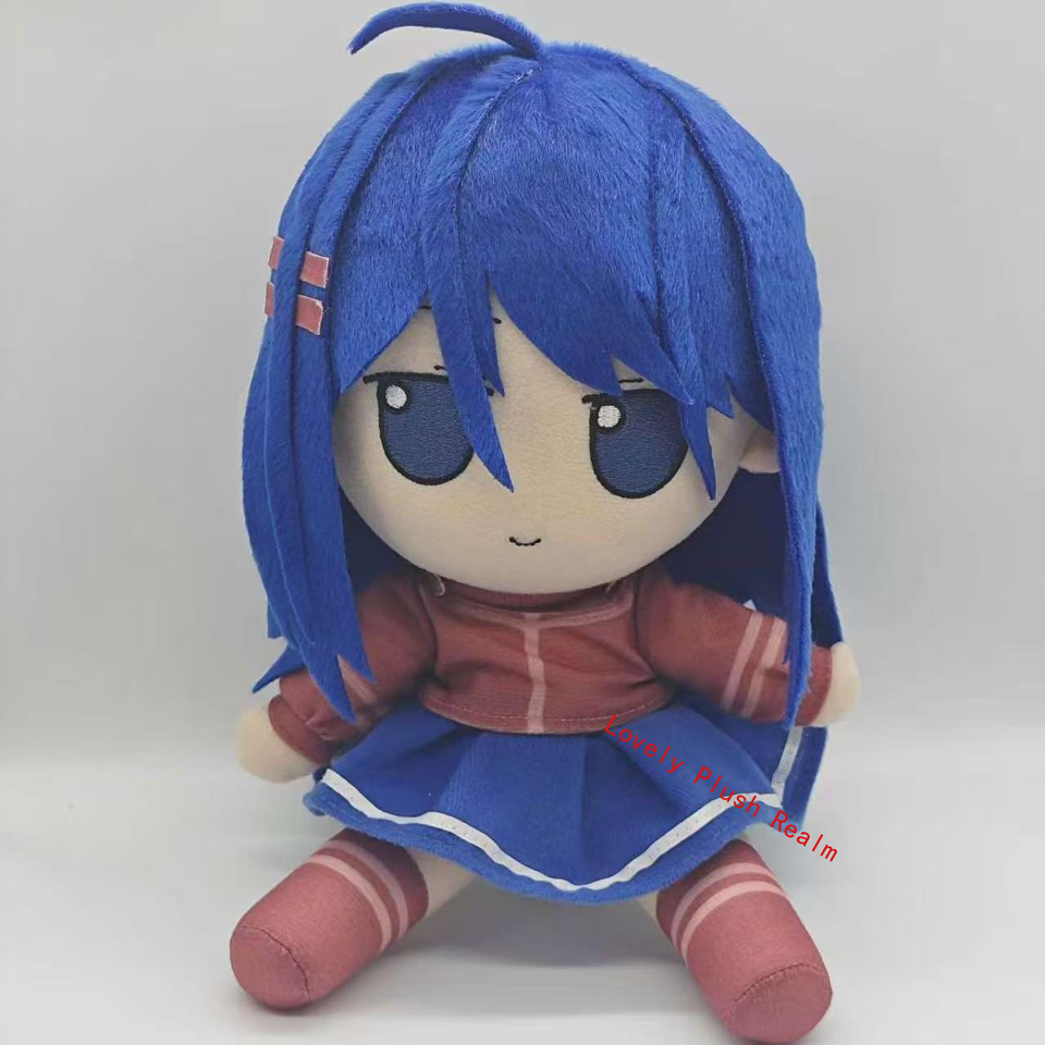 Miside Fumo Plush Doll kind Mita Sitting Stuffed Toy w/Badge Plushie ...
