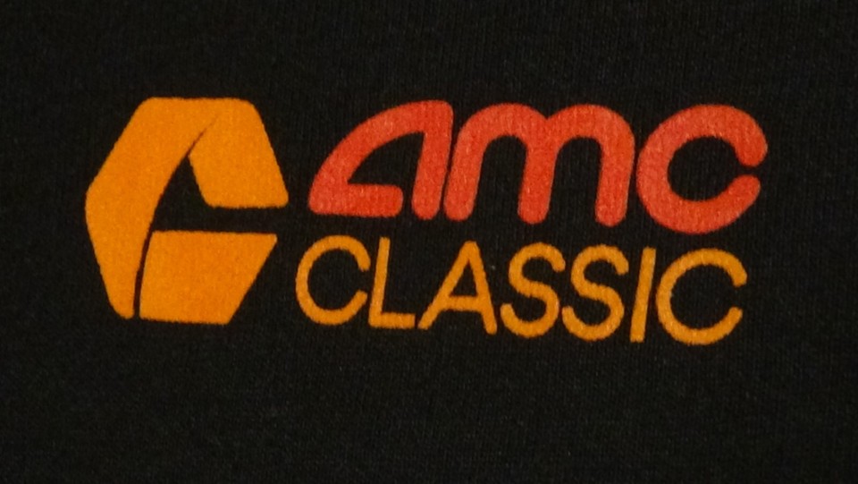 AMC Classic Shirt Large Black Movie Theater Employee Work Uniform ...