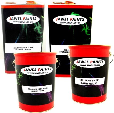 Cellulose Car Paint ANY COLOUR 20 Litre Kit 5lt Paint 10lt Thinner 5lt ...