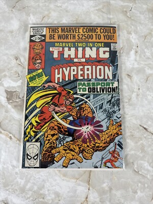 Marvel Two-In-One #67 September 1980 Thing & Hyperion Marvel Comics | eBay
