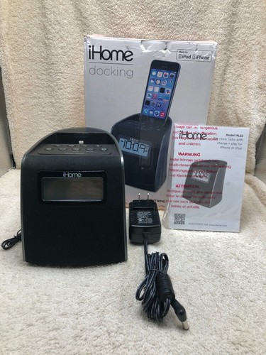 WORKING iHOME iPL22 - Orig. Packaging/Unit/Adaptor/Instructions/Battery ...