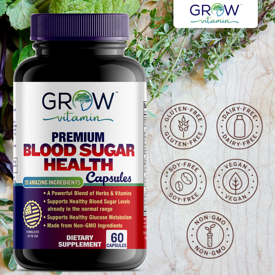 Glucocil Blood Sugar Health Optimizer, healthy blood sugar support, 60 ...