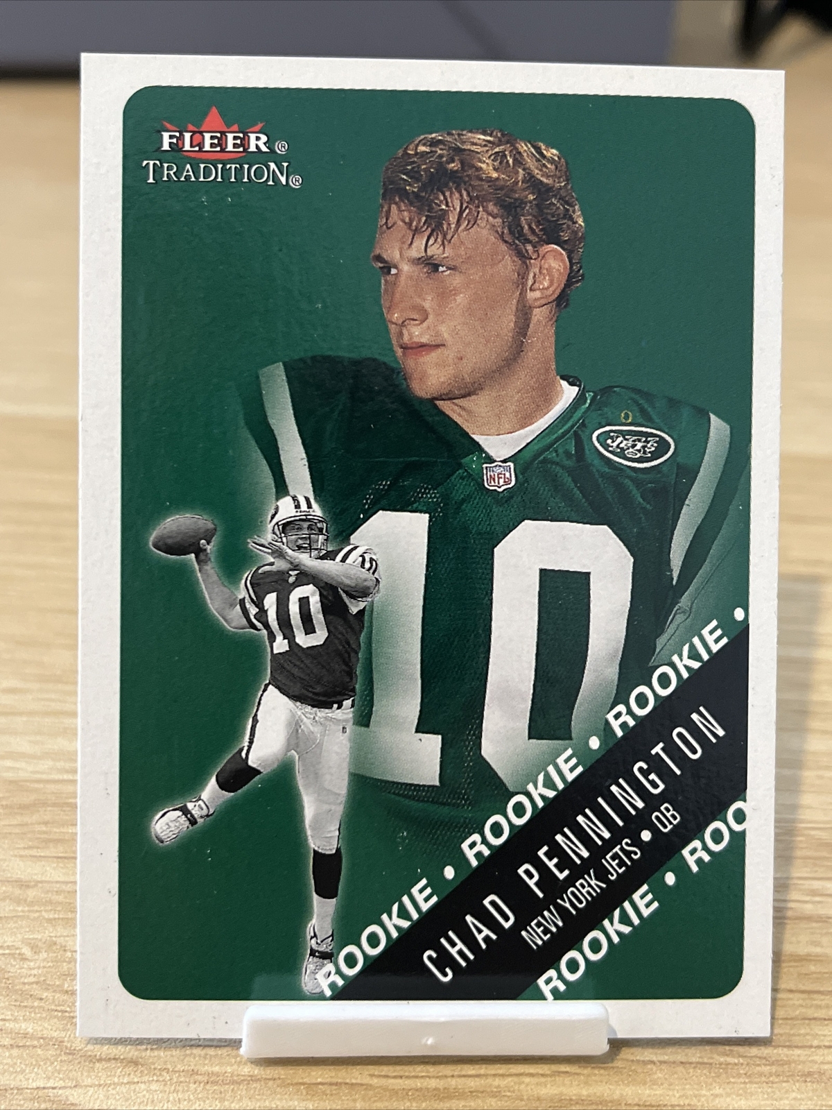 2000 Fleer Tradition #324 Chad Pennington Rookie RC New York Jets (B8 ...