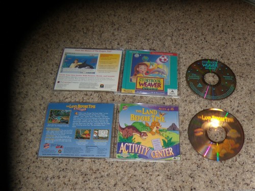 Storybook Weaver Deluxe & The Land Before Time Activity Center PC Games ...