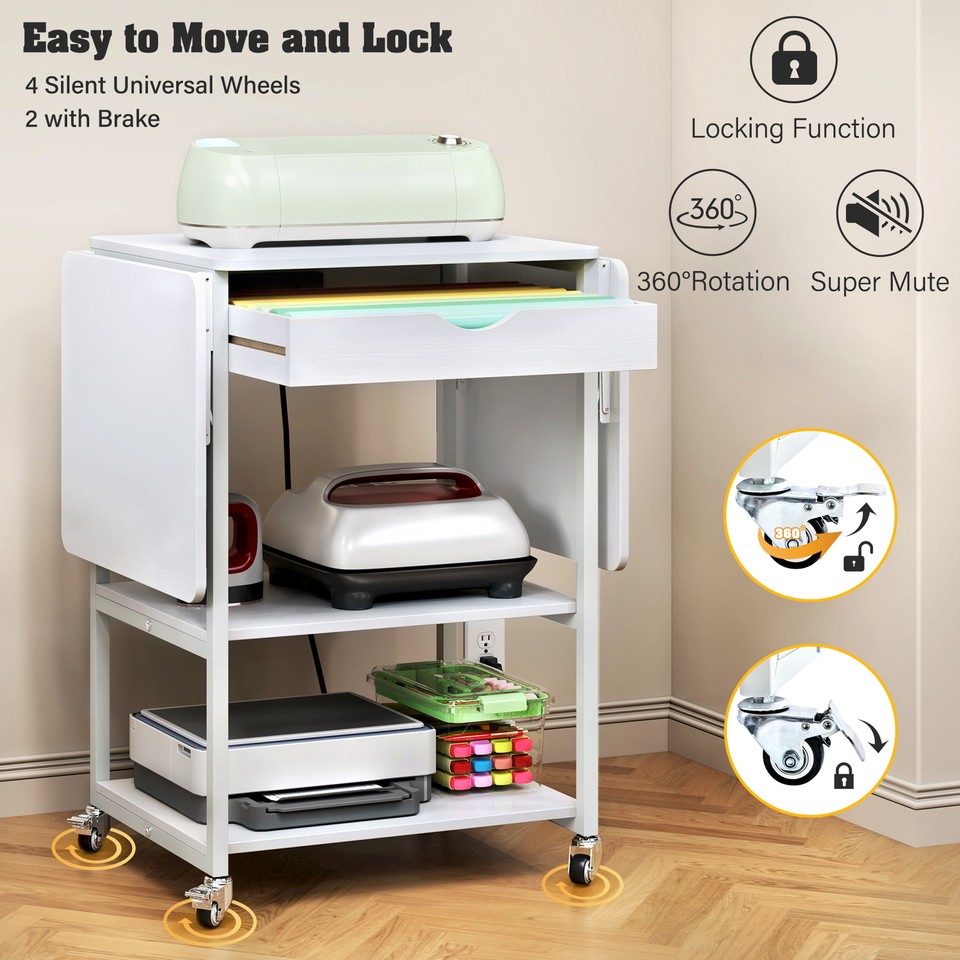 Foldable Heat Press Transfer Machine Table Stand Movable Heat Press ...