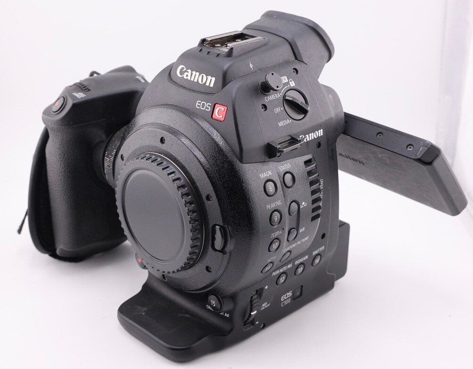 Fast free shipping! Canon EOS C100 Cinema Camera Body w/ battery ...