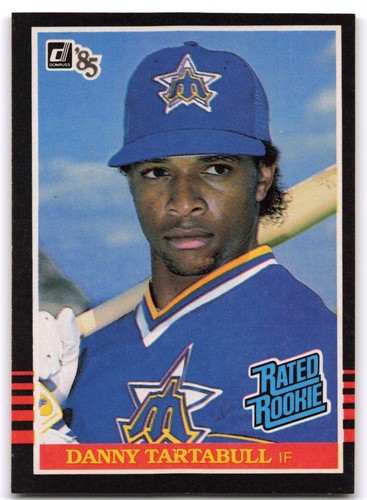 1985 Donruss Danny Tartabull Rookie Seattle Mariners #27 | eBay
