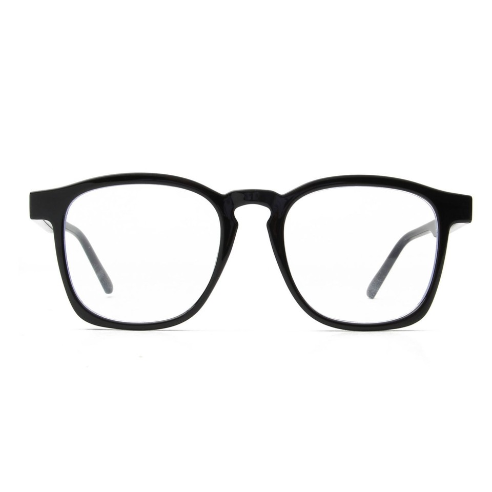 Classic Square Blue Light Blocker Glasses Unisex Anti Eye Strain ...