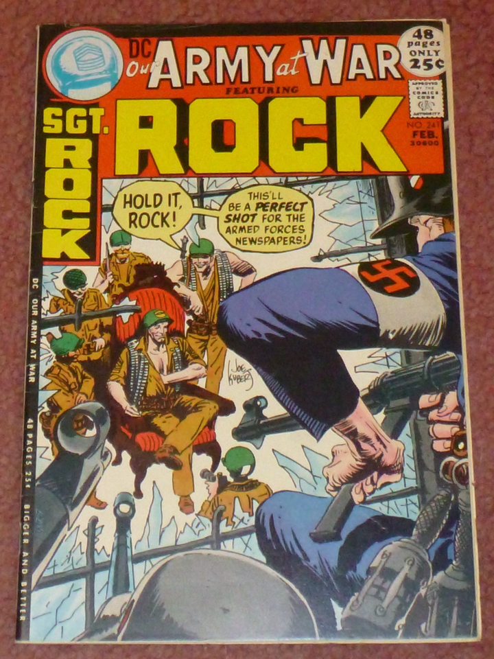OUR ARMY AT WAR (Sgt. Rock) lot: 3 issues, #s 237, 241, 243 (DC, 1971-1972) | eBay