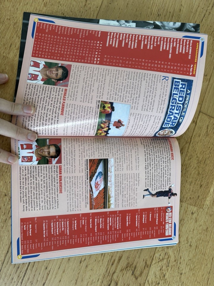 Leicester City v Red Star Belgrade Programme UEFA Cup 14/09/2000 Rare ...