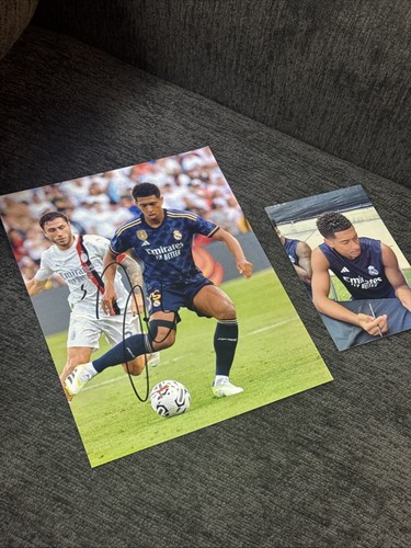 Real Madrid England Jude Bellingham Signed 8x10 Photo With PROOF $ COA ...