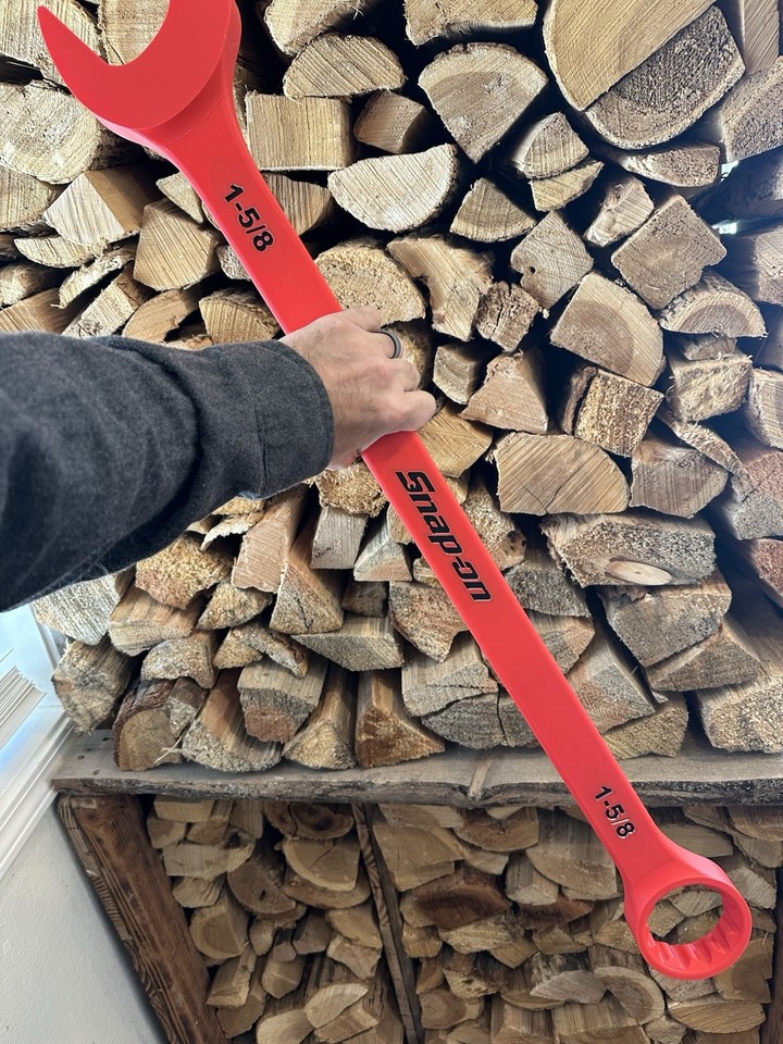 Massive 3FT Snap-On Tools Style 1-5/8” Wrench Display Piece BIG RED ...