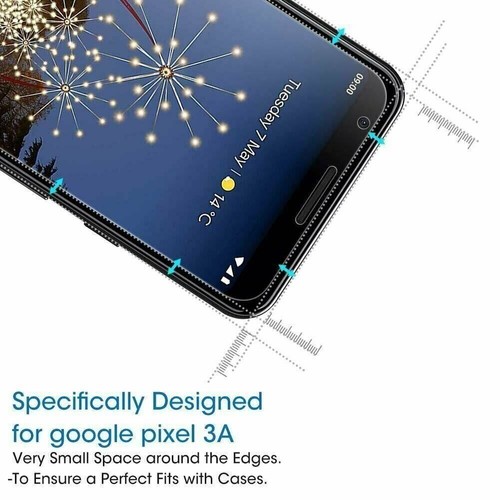 3 Pack Tempered Glass Screen Protector For Google Pixel 3a Pixel 3a XL ...